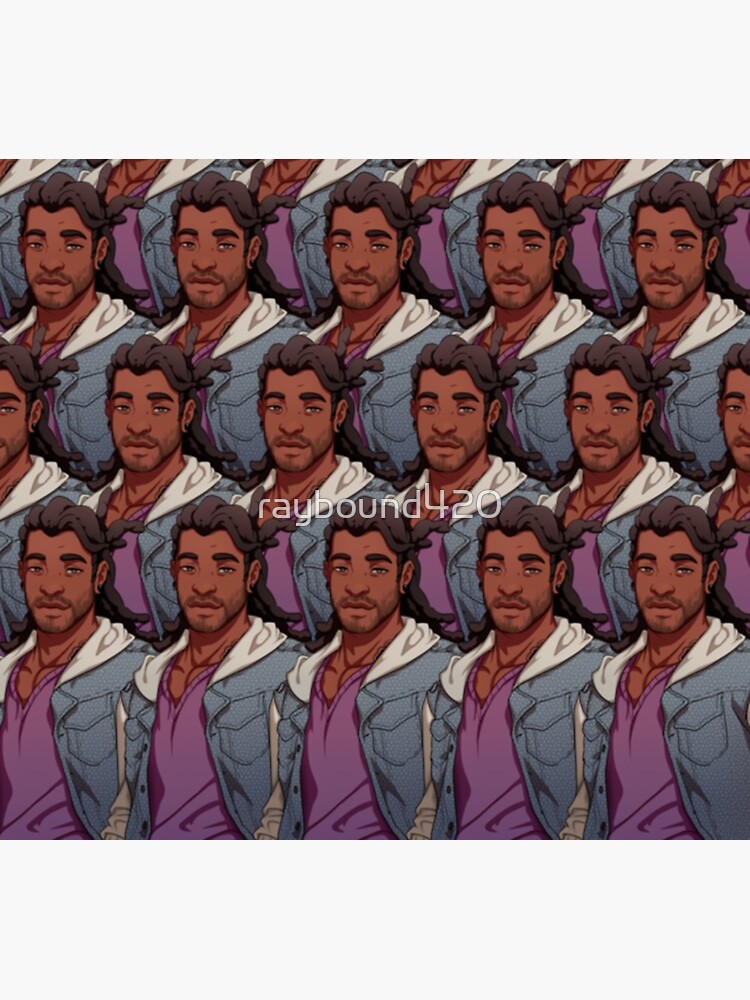 "Dream Daddy: Mat Sella" Sticker by raybound420 | Redbubble