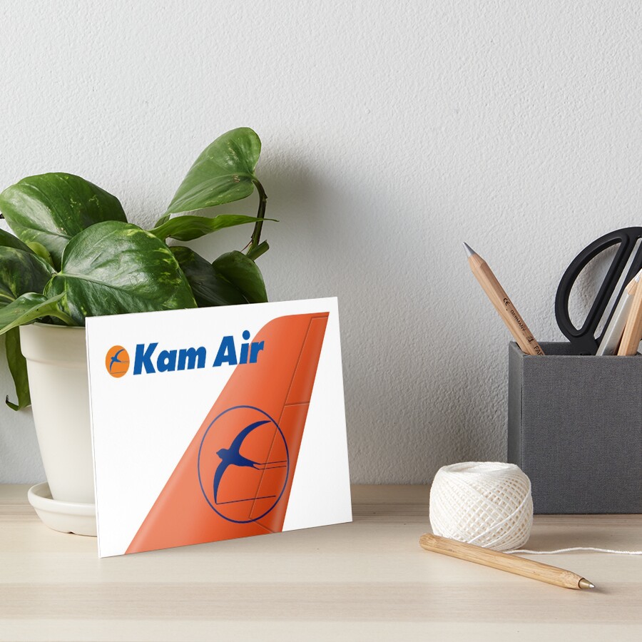 "Kam Air Logo" Art Board Print for Sale by NewSpirit333 | Redbubble