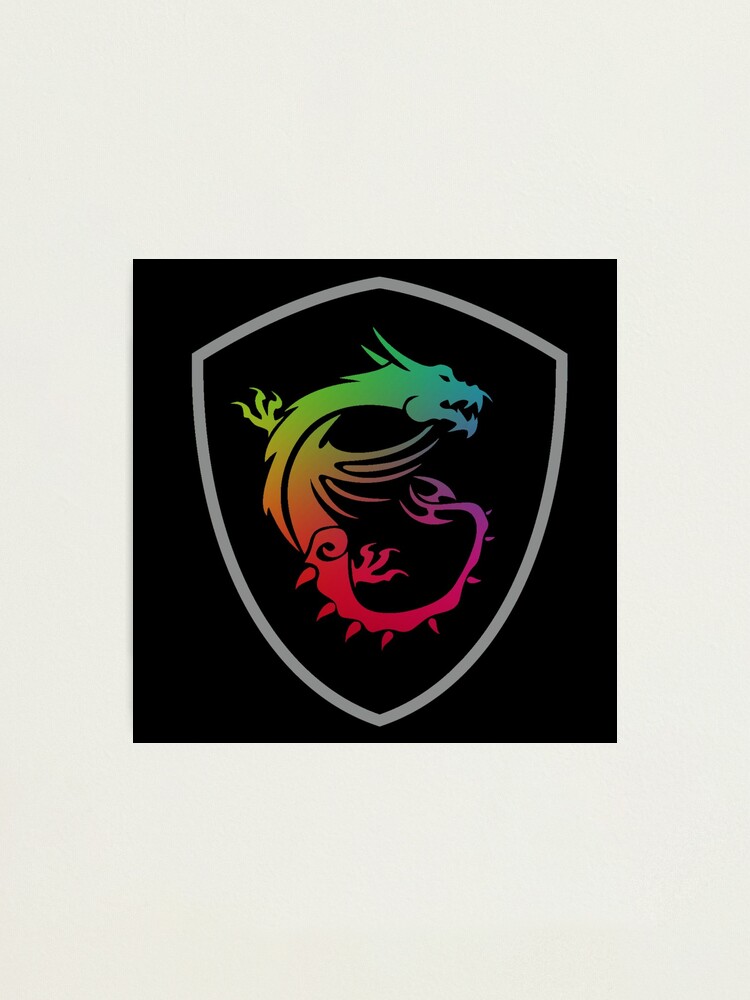 "MSI Logo RGB (Chroma)" Photographic Print for Sale by ItsAbhishek ...