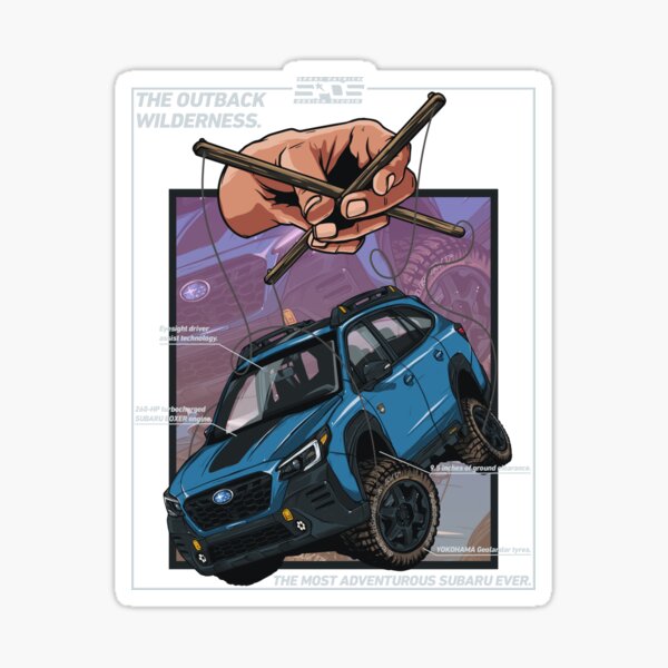 "Wilderness Outback 2022" Sticker for Sale by SprayPatrick | Redbubble