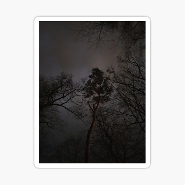 "Dark aesthetic " Sticker for Sale by vitoriaa | Redbubble