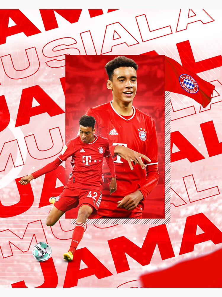 Sticker « Fond d'écran Jamal Musiala », par moamei18 | Redbubble