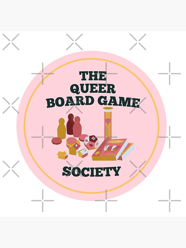 "The Queer Board Game Society - Lgbtq Tabletop Geek" Poster by Koiboi11 ...