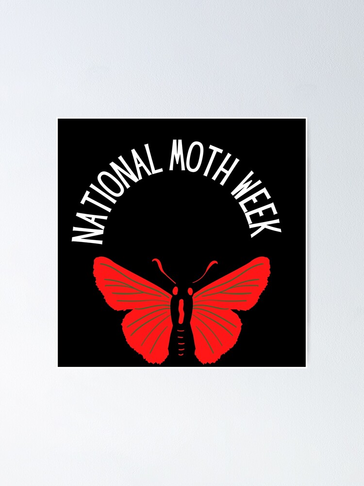 "National Moth Week" Poster for Sale by Magic-world | Redbubble