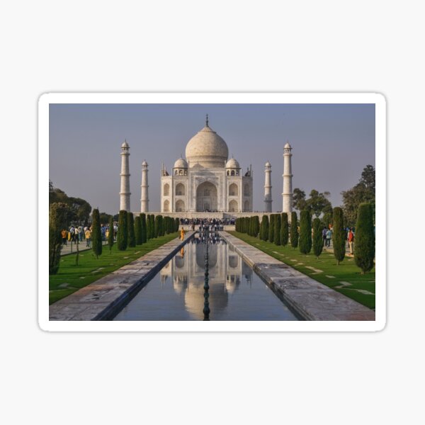 "Taj mahal historical" Sticker for Sale by hillshop | Redbubble