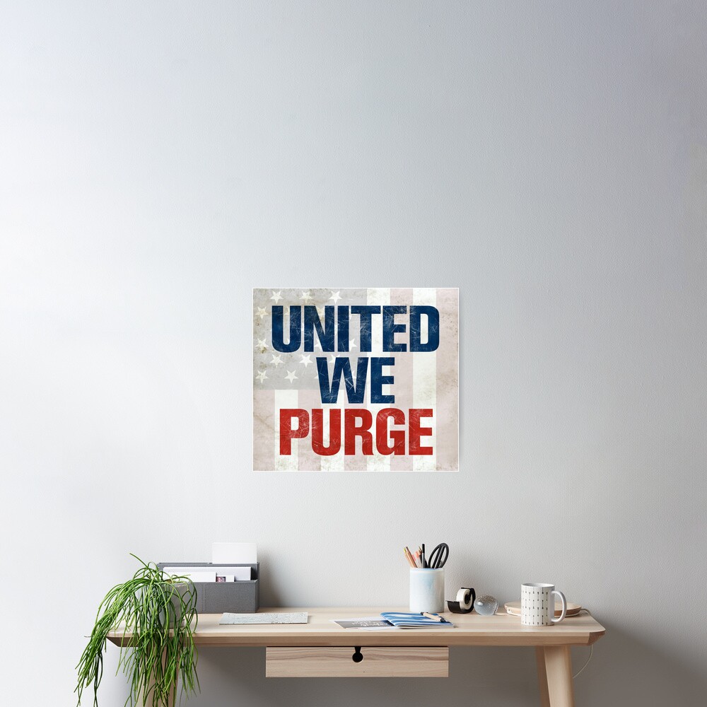 "The Purge United We Purge 2016 New" Poster by LoLxLeGiT | Redbubble