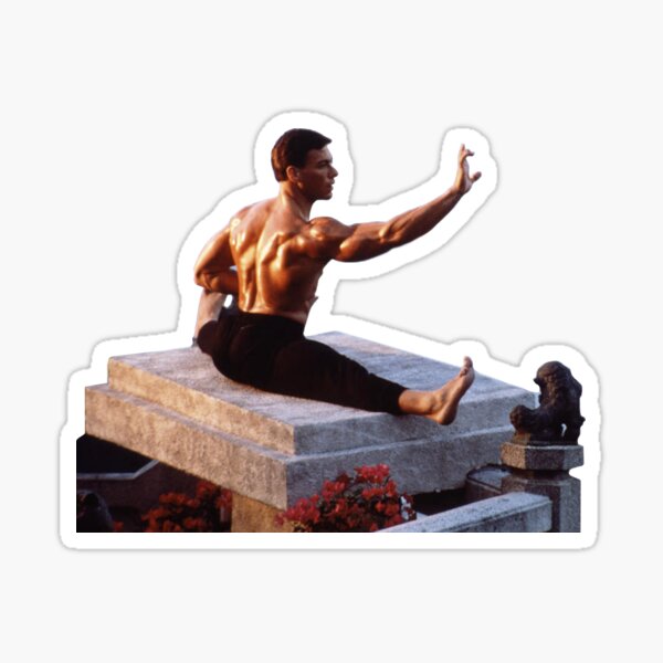 "Bloodsport legendary scene epic split Jean Claude Van Damme as Frank ...