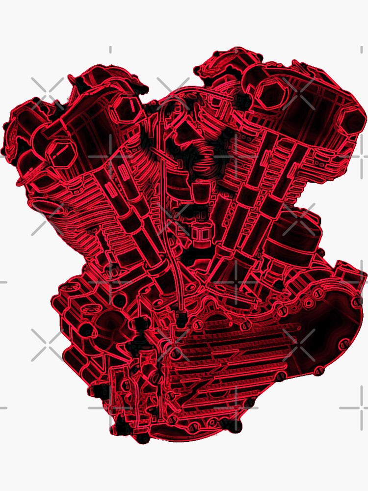 "HD Knucklehead" Sticker for Sale by Thundersnake666 | Redbubble