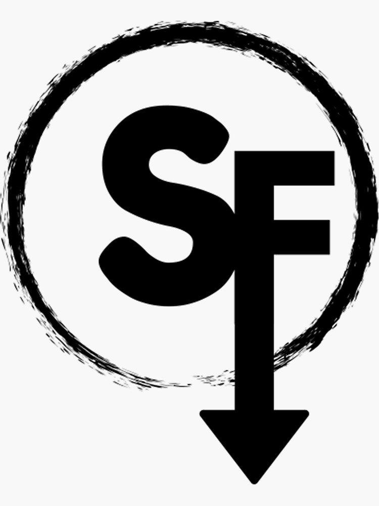 "Sally Face Logo" Sticker for Sale by EmmaGonzale | Redbubble