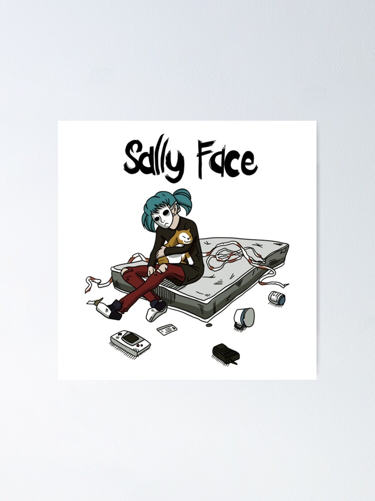 "Sally Face" Poster for Sale by EmmaGonzale | Redbubble