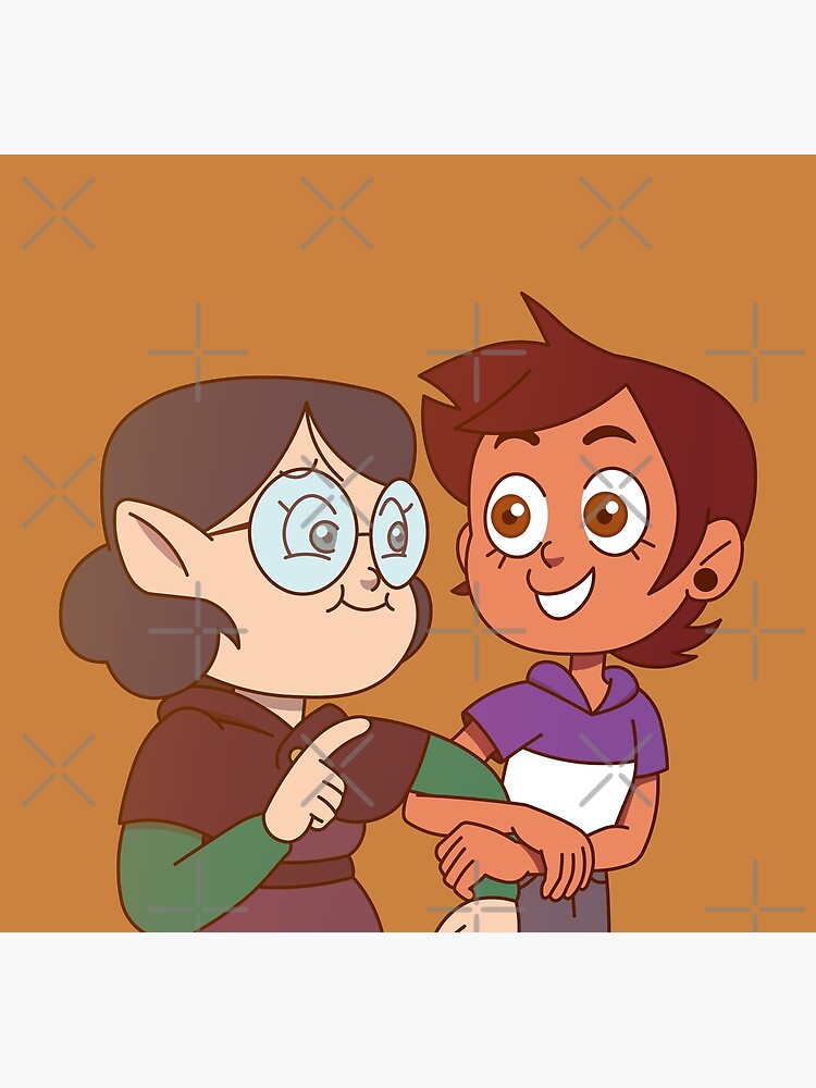 "Luz and Willow | The Owl House" Art Print by artnchfck | Redbubble