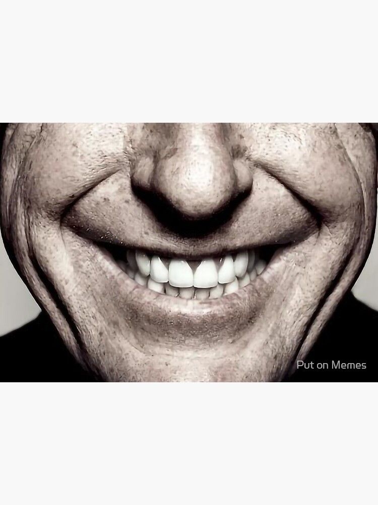 "Hank Schrader Meme Creepy Smile" Mask for Sale by putonmemes | Redbubble