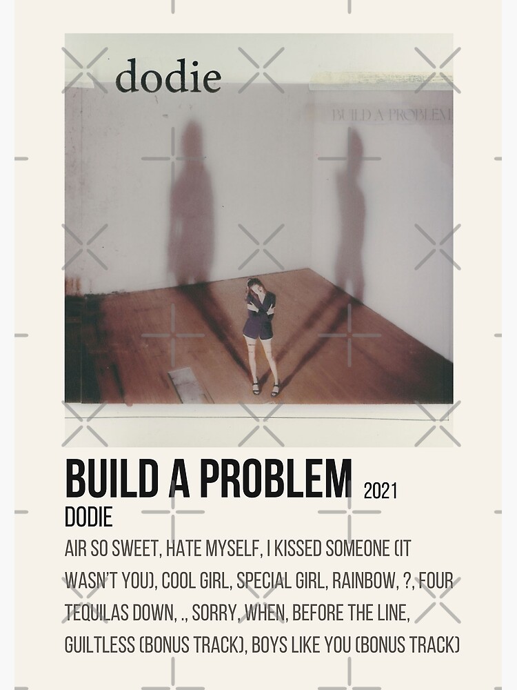 "dodie build a problem album poster" Poster for Sale by curlinashop ...