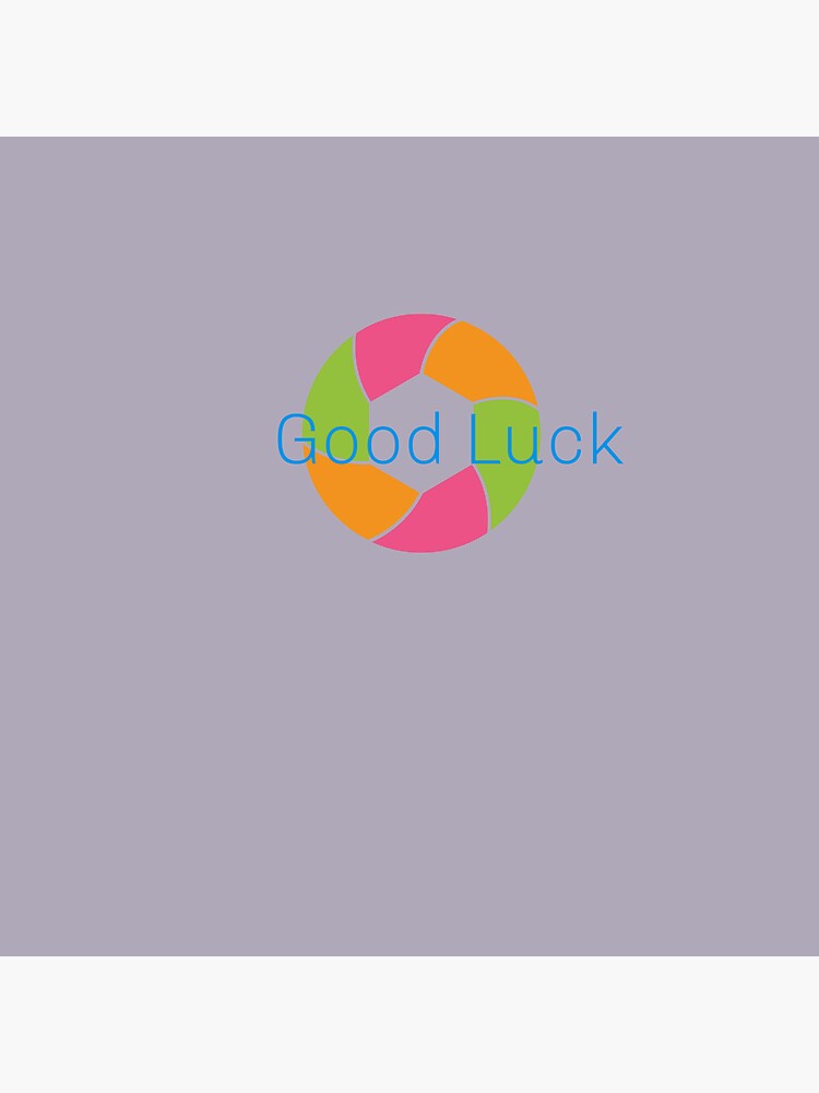 "Good Luck Logo Design " Sticker for Sale by NAVEED7512 | Redbubble