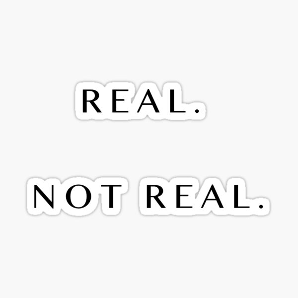 "peeta mellark real or not real" Sticker for Sale by victrixdesigns ...