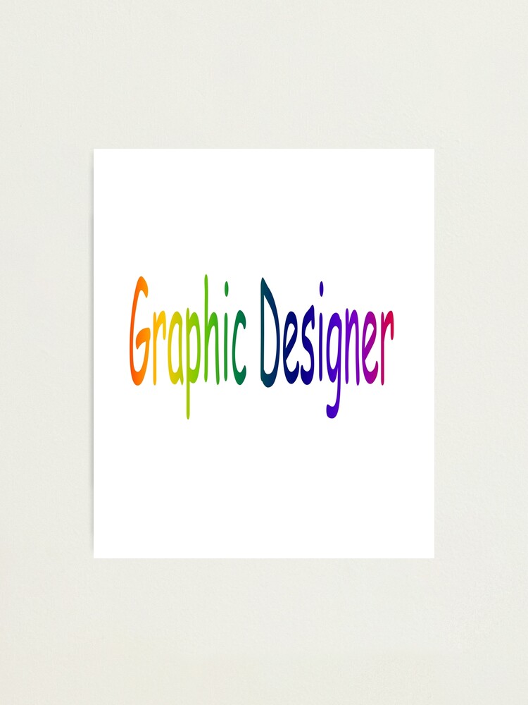 "Graphic Designer Comic Sans Funny Meme " Photographic Print by ...