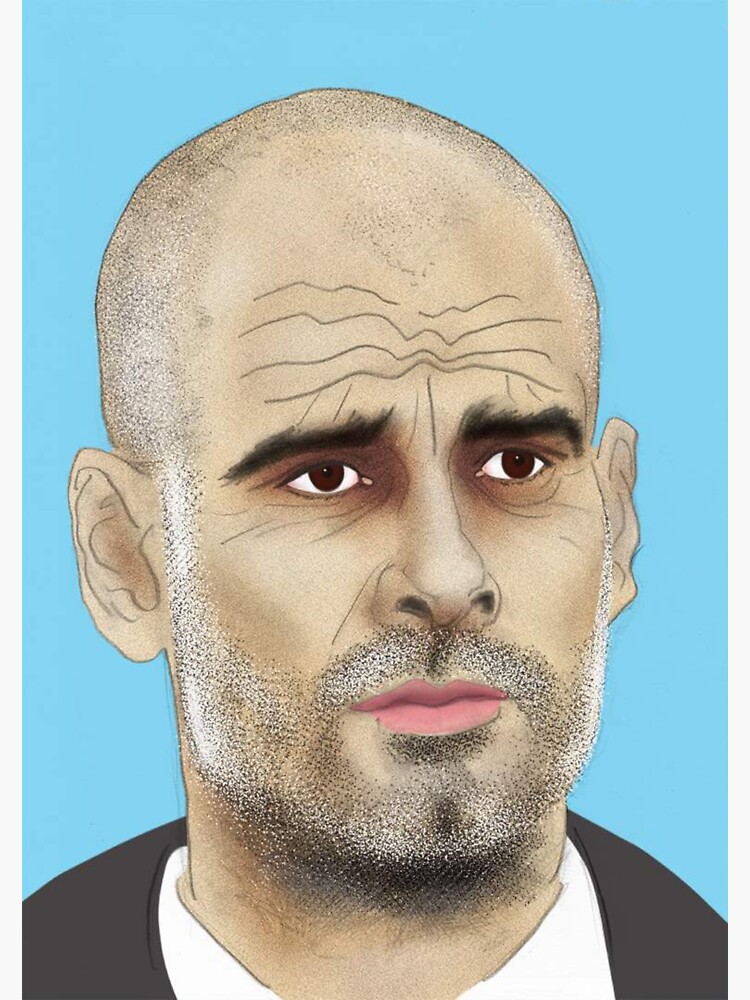 Pegatina «Fondos de pantalla Ilustración de Pep Guardiola» de ...
