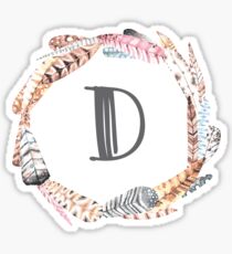 Letter D: Stickers | Redbubble