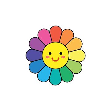 "kidcore flower" Sticker by rebeccaxb | Redbubble