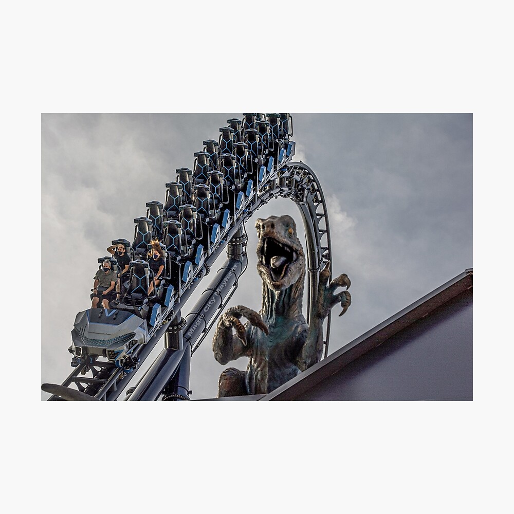 Prints Print Universal Orlando VelociCoaster Roller Coaster Poster or ...
