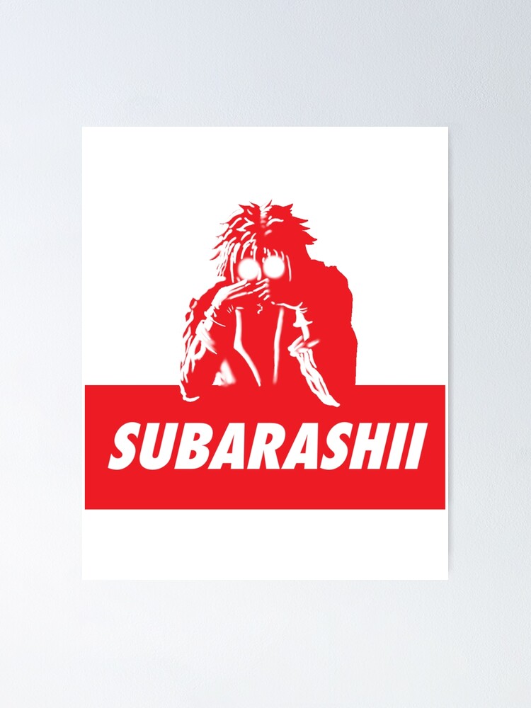 "Subarashii" Poster by IGAnansi | Redbubble