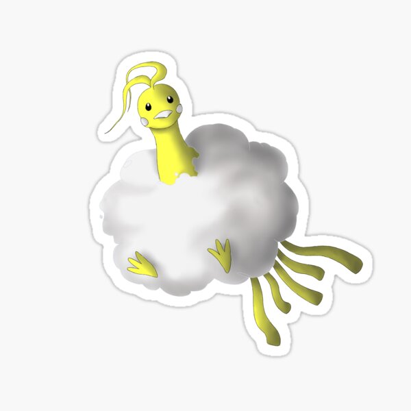 "Shiny Altaria" Sticker by ERA-Art | Redbubble