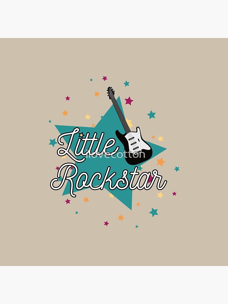 "little rockstar" Poster by ilovecotton | Redbubble