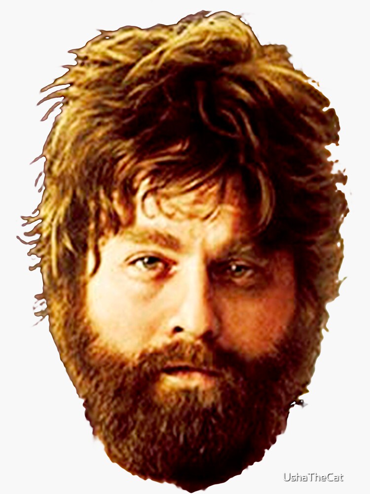 "Hangover " Sticker by UshaTheCat | Redbubble