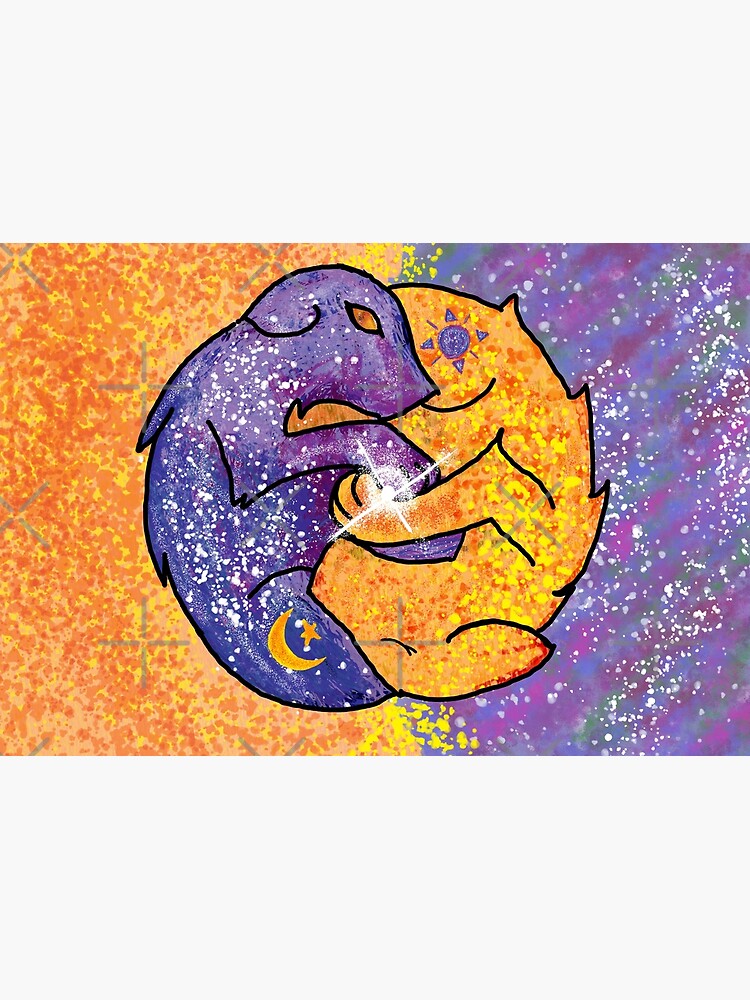 "Artemis and Apollo Wolves" Poster for Sale by TracyArtDesigns | Redbubble