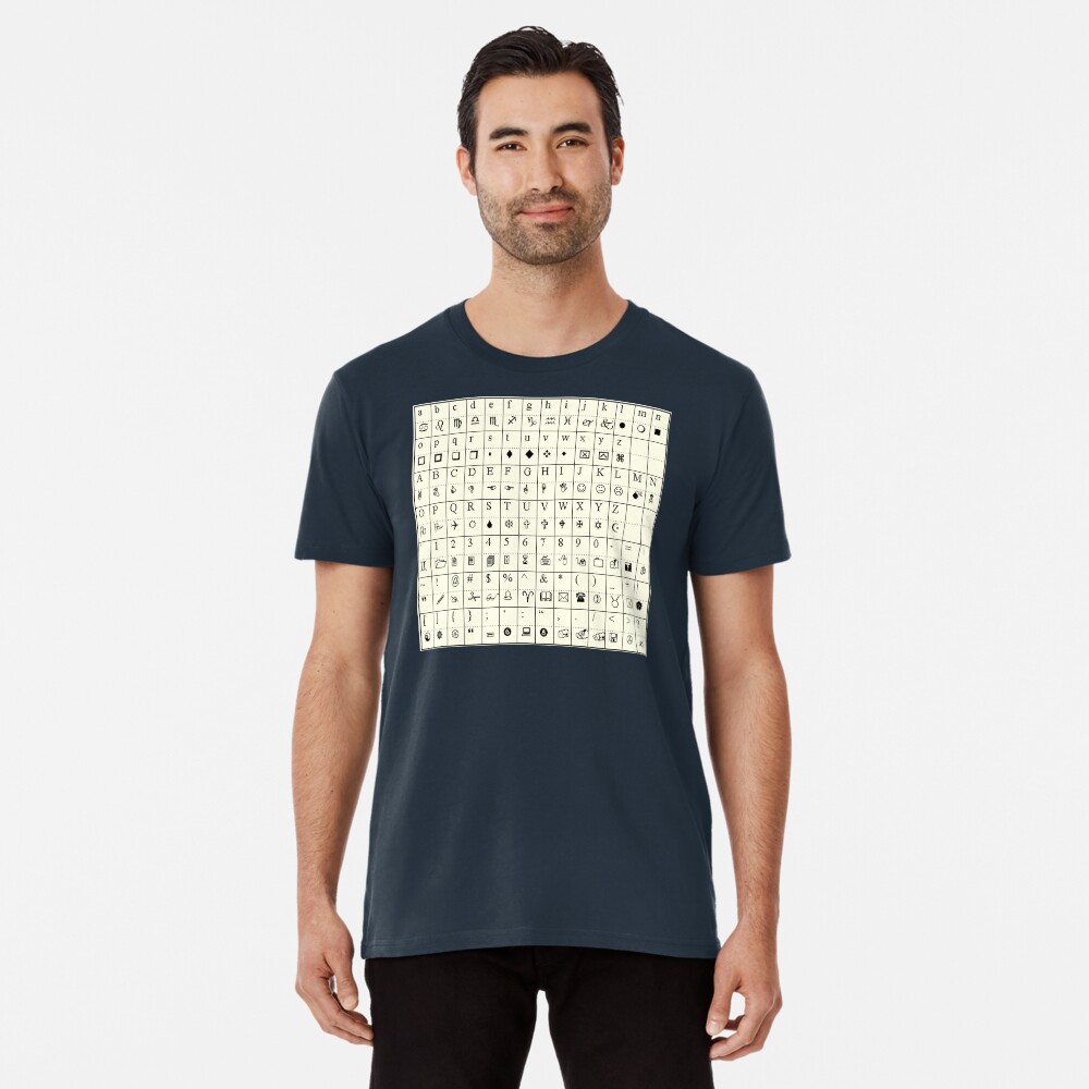 "Wingdings Alphabet" Poster for Sale by Schka | Redbubble