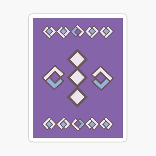 "Tapu Fini Pattern" Sticker for Sale by SmeargleDesign | Redbubble