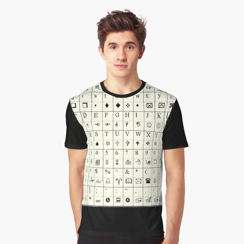 "Wingdings Alphabet" Poster for Sale by Schka | Redbubble