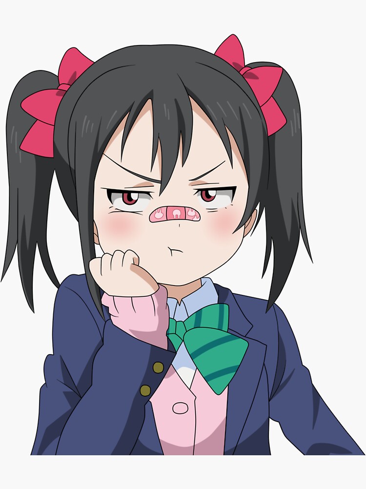 "Nico Nico " Sticker by beanclique | Redbubble