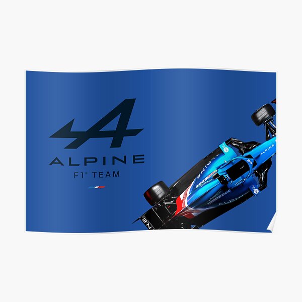 Posters sur le thème Alpine F1 Team | Redbubble