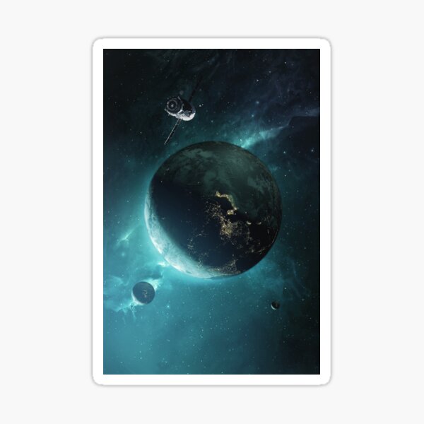 "Planet" Sticker for Sale by Thomac | Redbubble
