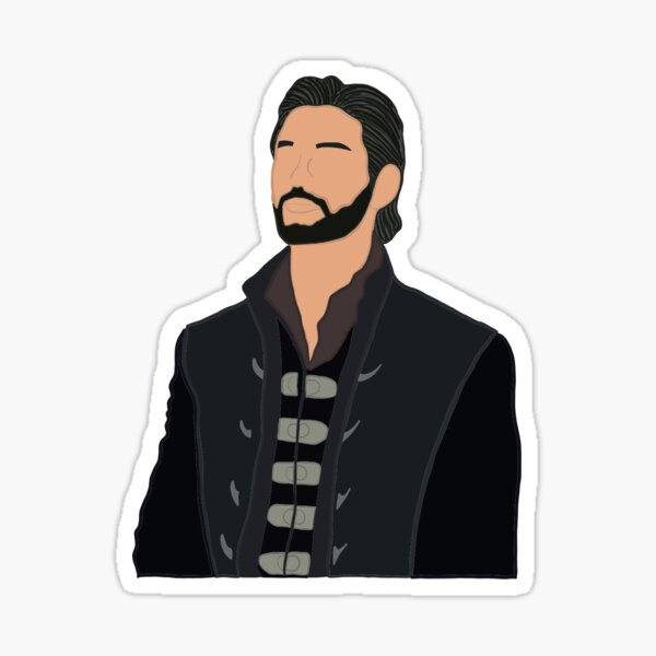 Paper, Party & Kids Stickers Ben Barnes silhouette portrait Grisha ...