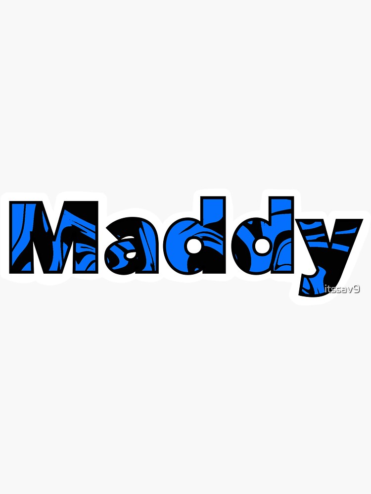 Maddy Name Logo Maddy Bellwoar X Craftamo