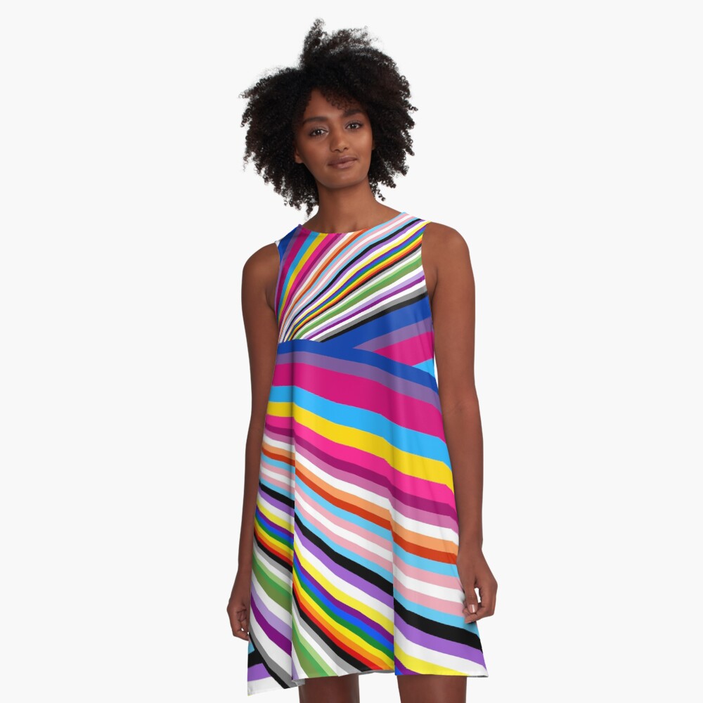"Pride flags" A-Line Dress for Sale by EllyBurg | Redbubble