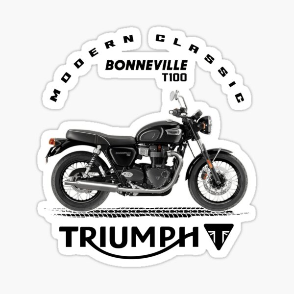 Triumph Bonneville Stickers | Redbubble