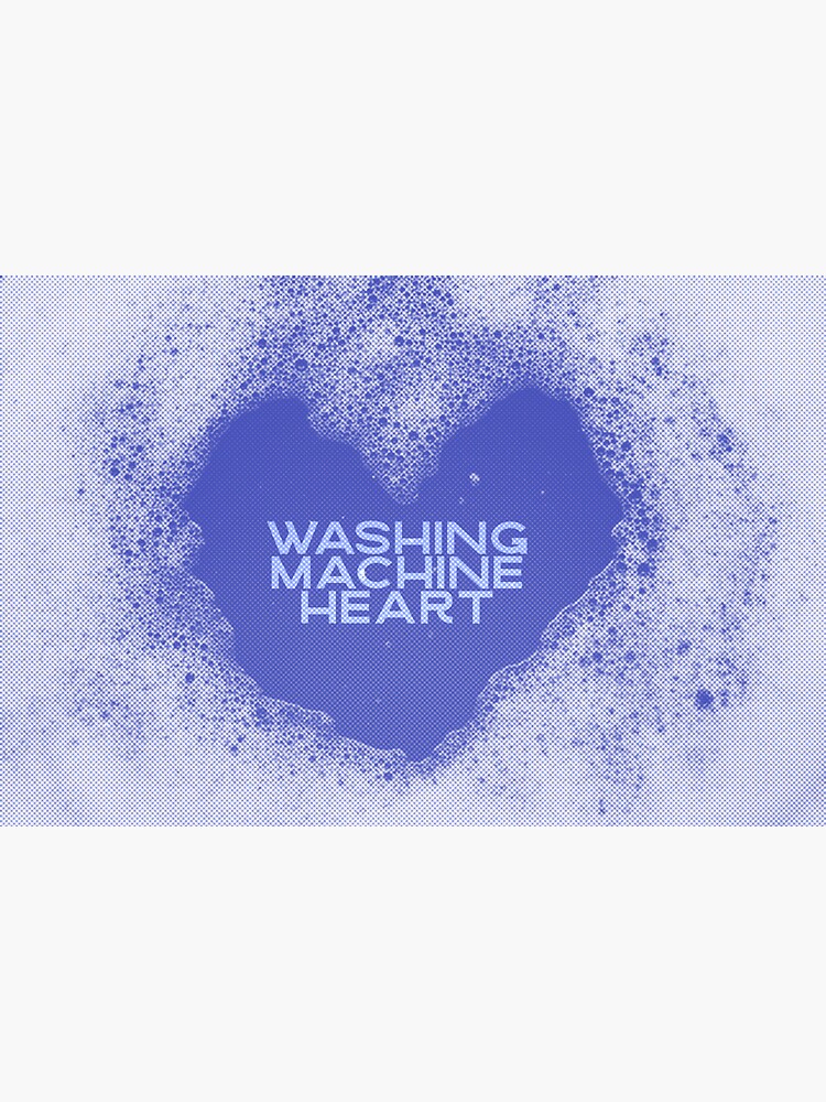 "Mitski Singer Washing Machine Heart" Sticker by MelvaShop | Redbubble