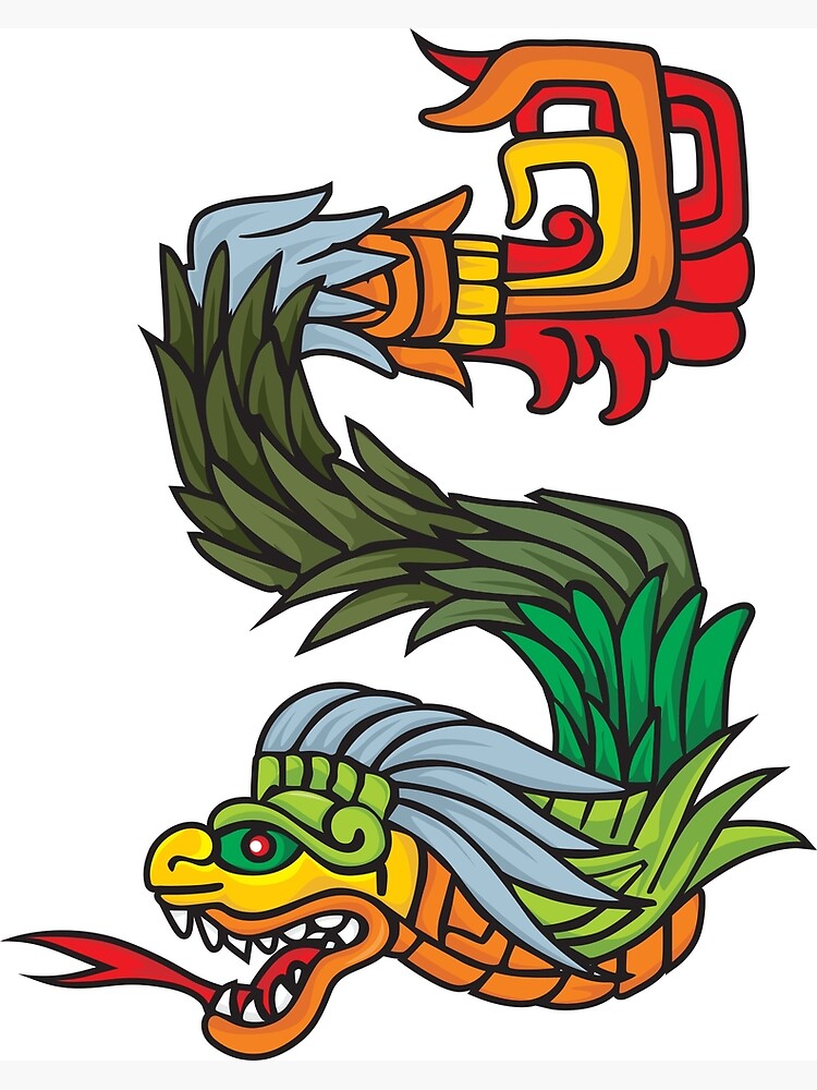 Póster «Dragón maya» de OpenSkyDesigns | Redbubble