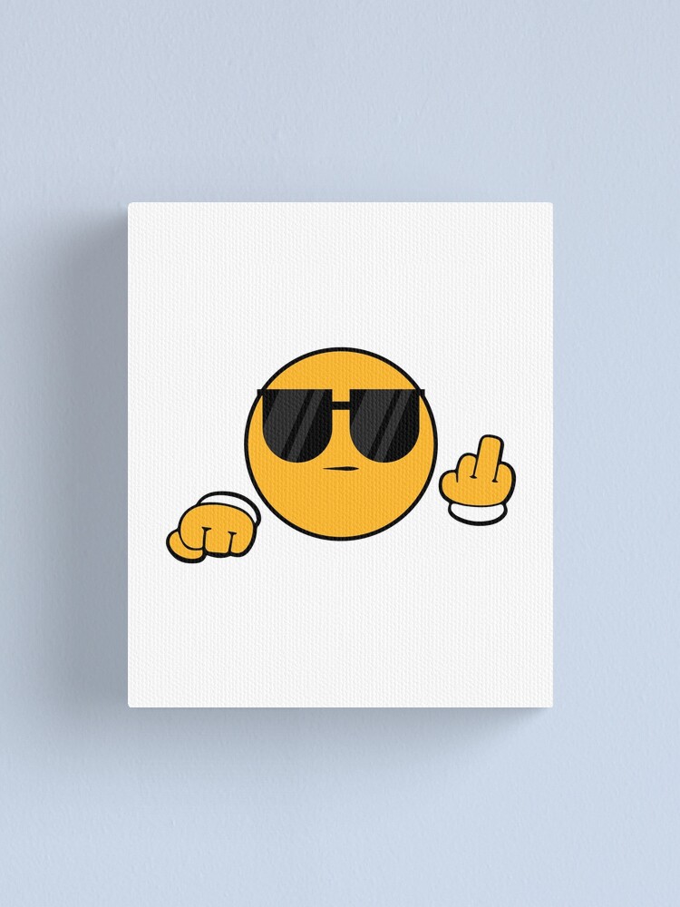 "Middle Finger Emoji Emoticon Smiley Face Middle Finger Symbol Flipping ...