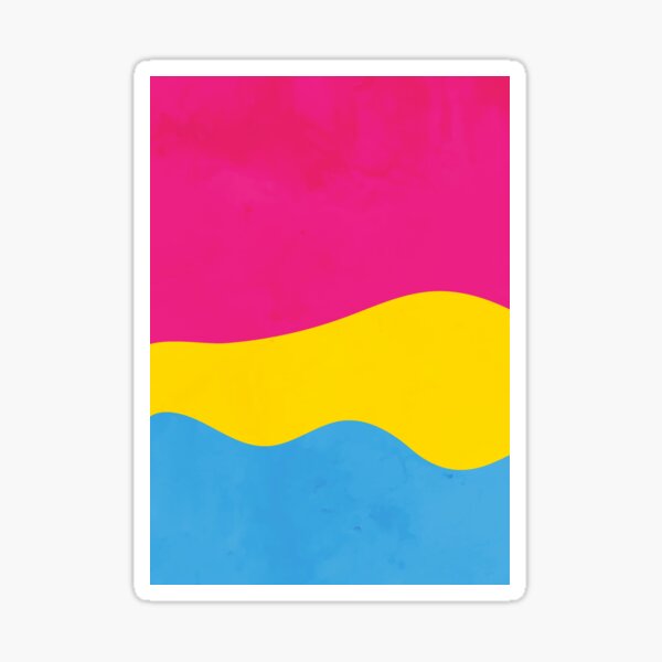 "Pansexual Pride Flag Gift, Pangender identity pride flag , Abstract ...