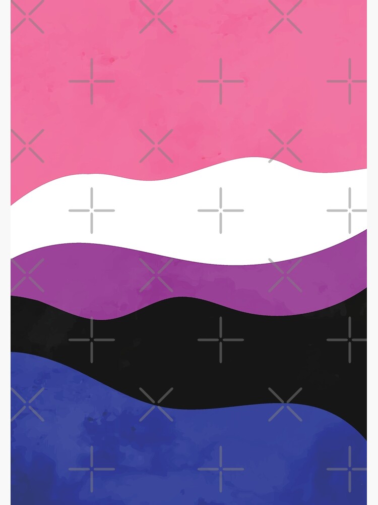 Genderfluid Pride Flag T Gender Identity Pride Flag Abstract