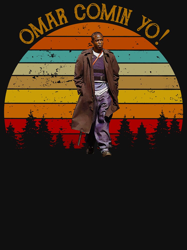 "Omar-comin-yo-The-Wire" T-shirt for Sale by PalmerCisco | Redbubble ...