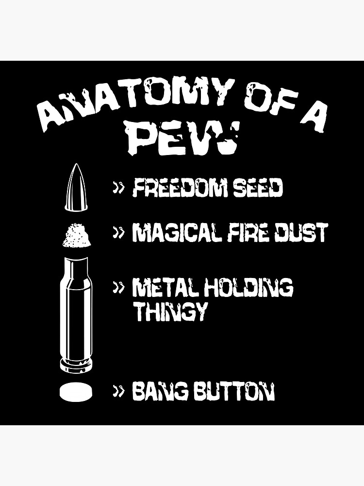 "Anatomy Of The Pew" Poster by bewsspace | Redbubble