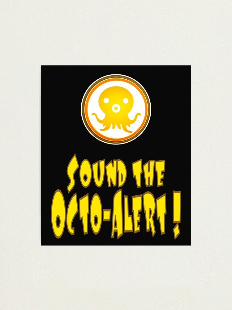 "SOUND THE OCTO ALERT- Back to School, Birthday Party Supplies ...