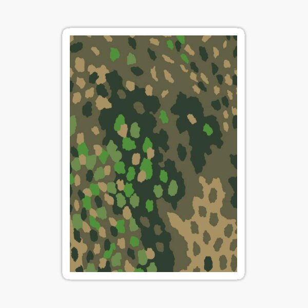 "Dot 44 German WW2 camouflage pattern " Sticker for Sale by ...