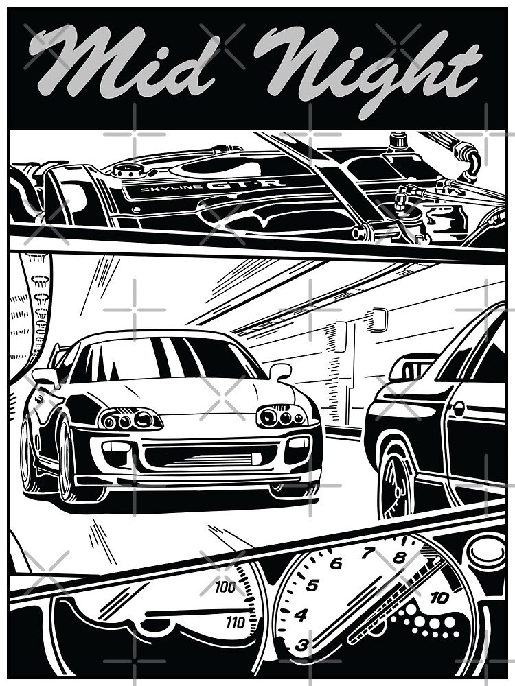 "Midnight Club Bayshore Route Street Race Poster" Poster for Sale by ...