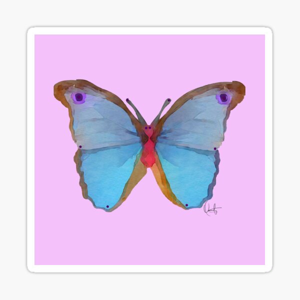 "Mariposa" Sticker for Sale by xchangestudio | Redbubble